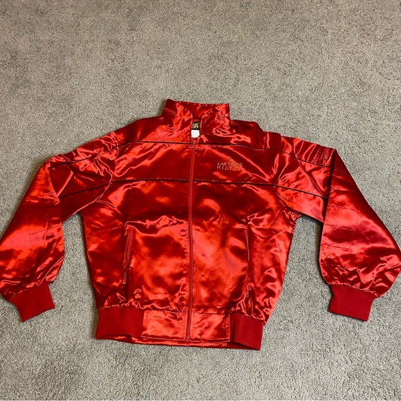 p’zazz | Jackets & Coats | Vtg 986 Berbick Vs Tyson Las Vegas Hilton ...